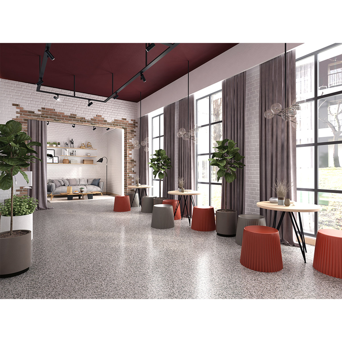 Orren Ellis 16.25" Stackable Stacking Round Shape Dining Stools Ottoman ...