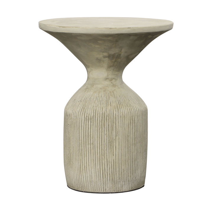 Birch Lane™ Midtown Stone/Concrete Side Table | Wayfair