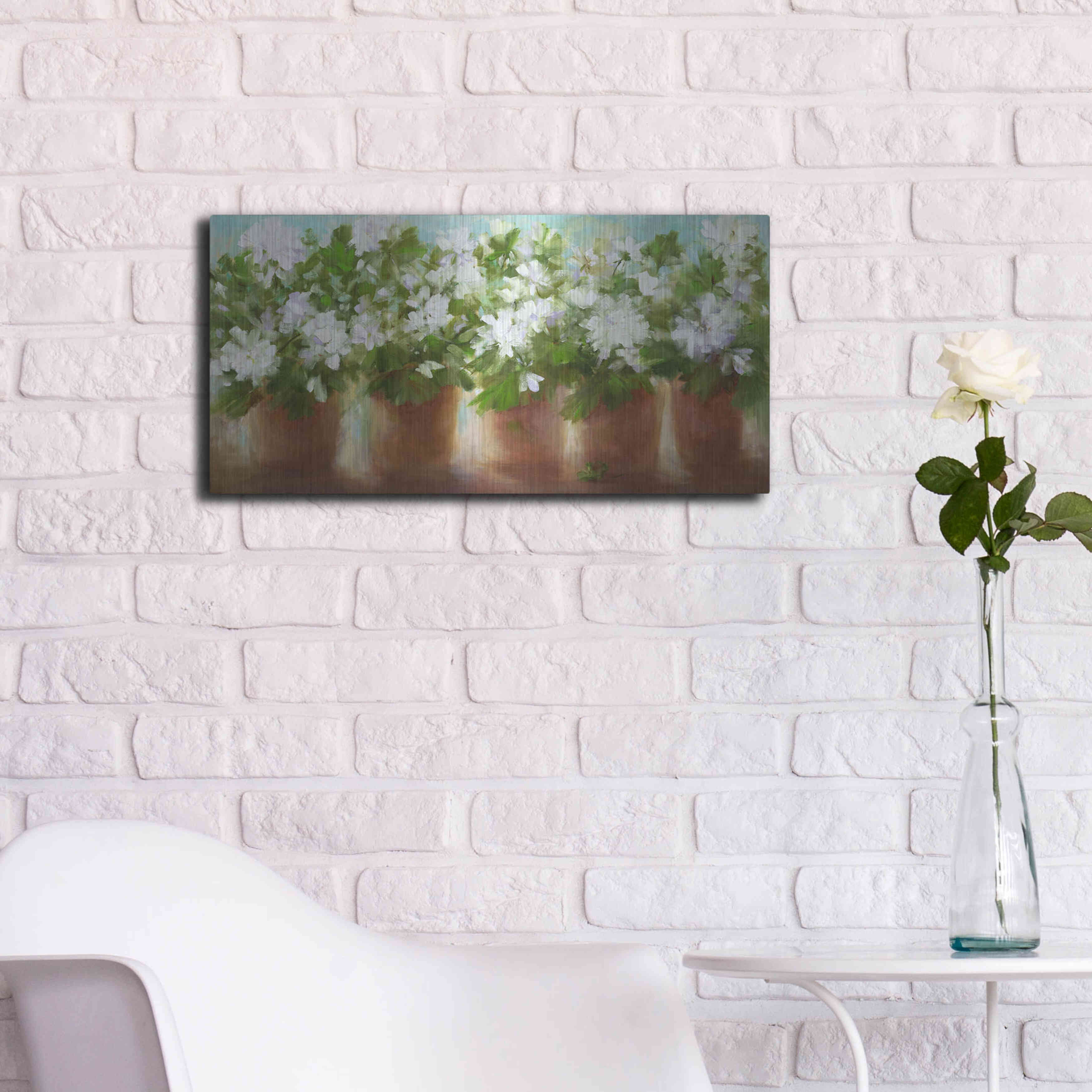 Lark Manor™ 'In Full Bloom' by Sheila Finch, Metal Wall Art | Wayfair