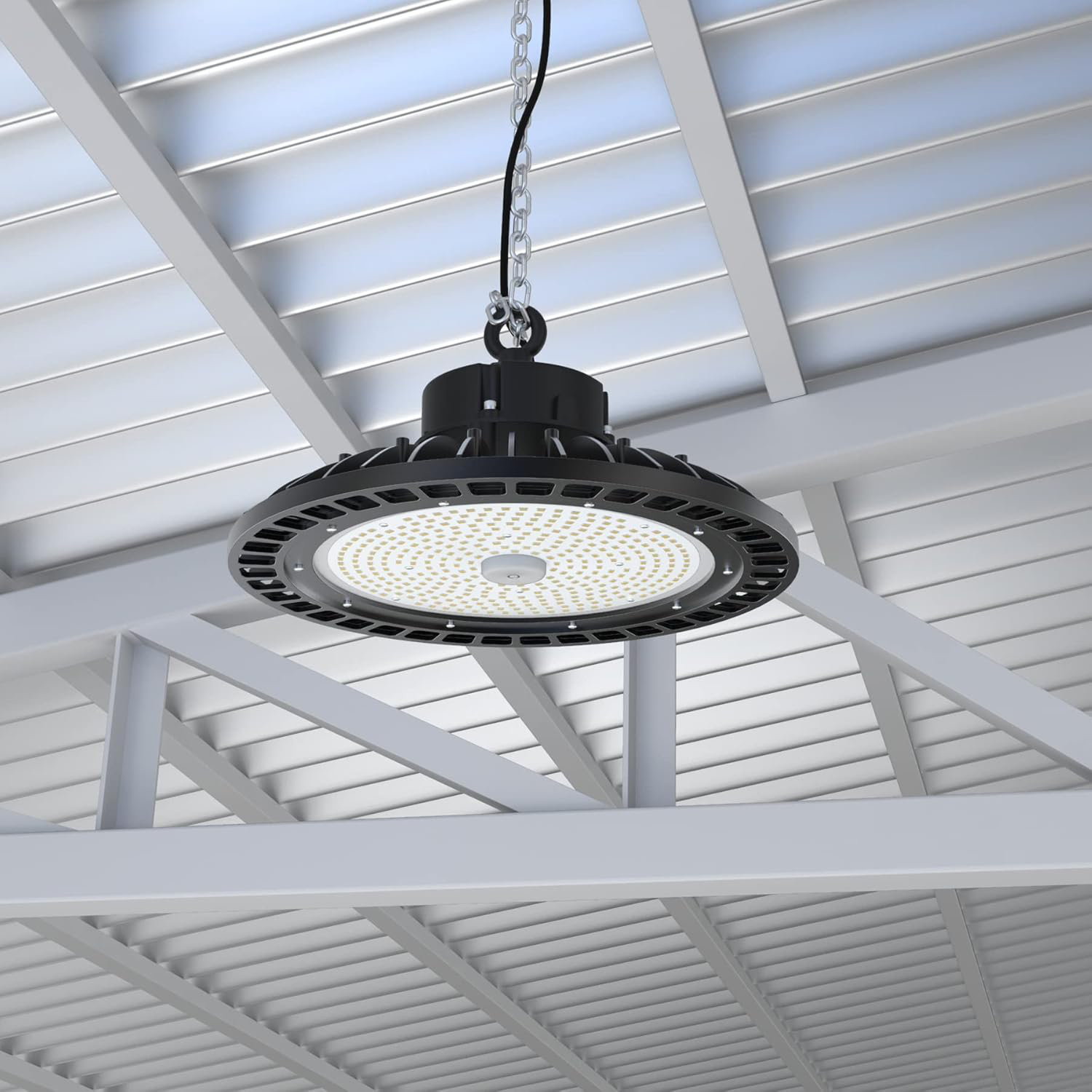 Wen Lighting Round High Bay Ceiling Light - Wayfair Canada