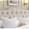 Winston Porter Linen Upholstered Headboard-Modern-Adjustable Height ...