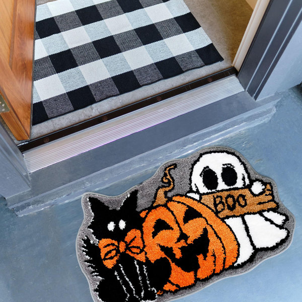 Halloween Bath Rugs & Mats You'll Love | Wayfair