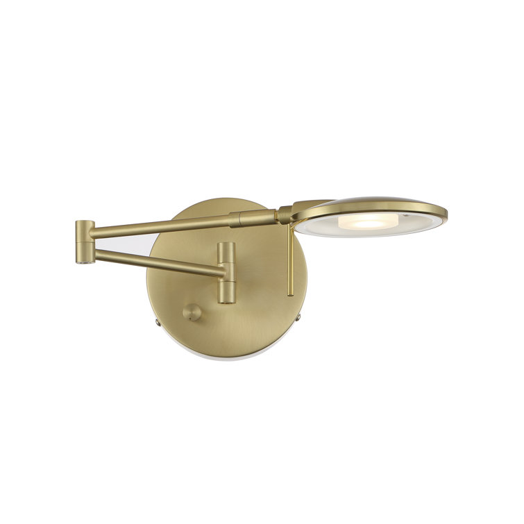 Wrought Studio Millsap LED Swing Arm Sconce & Reviews | Wayfair
