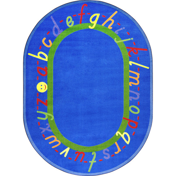 Joy Carpets Educational Alphascript Area Rug | Wayfair