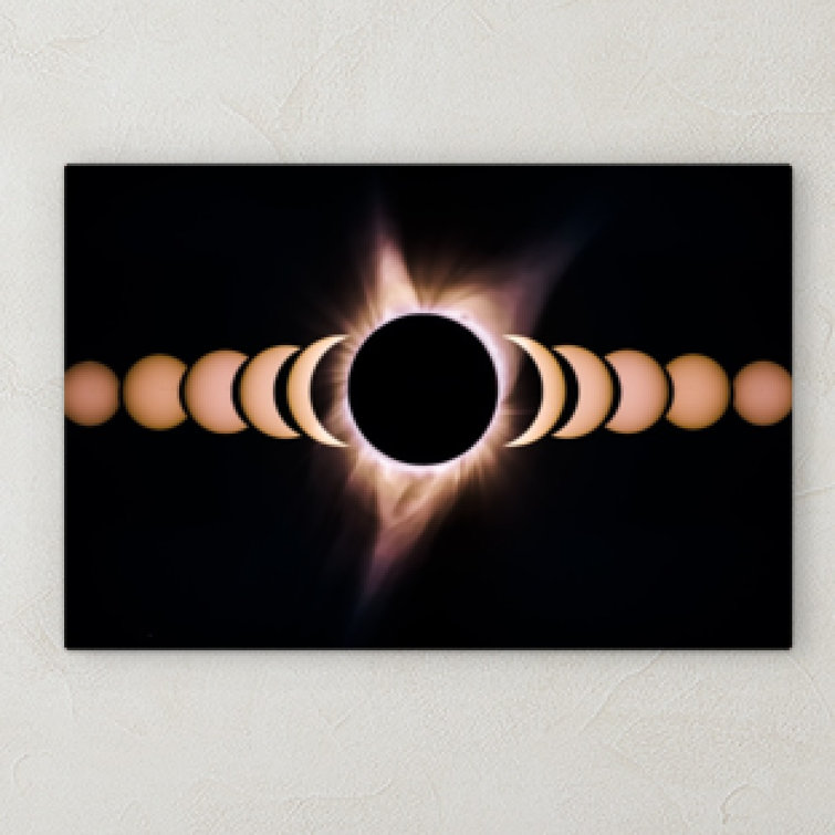 Ebern Designs Eclipse (7) On Canvas Graphic Art | Wayfair
