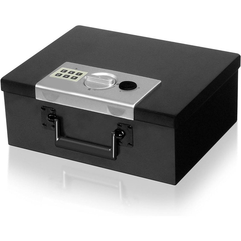DEBLIT Safes & Door Locks - Hideable Small Safe Box - Steel Security ...