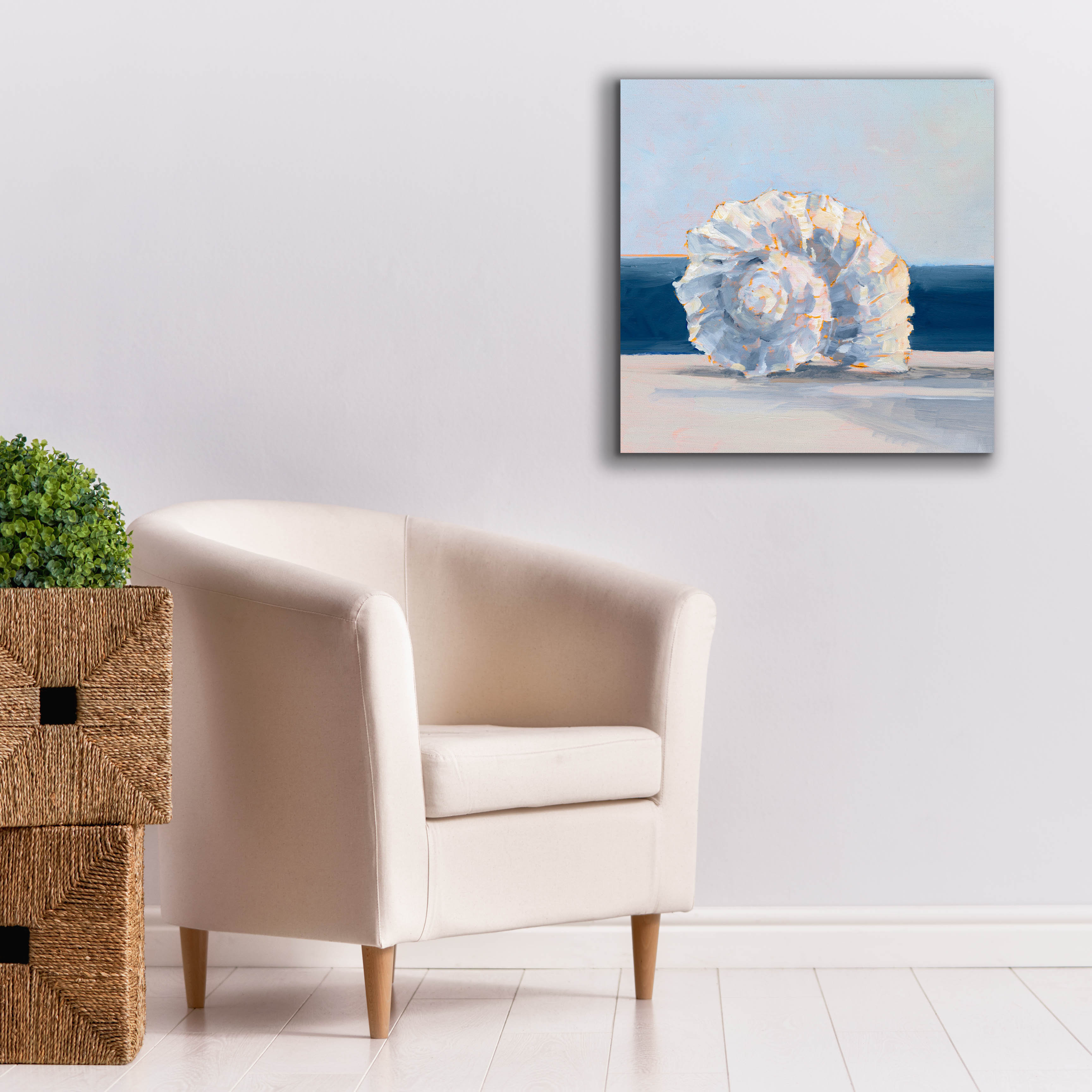 Beachcrest Home™ 'Shell By The Shore 4' by Ethan Harper Canvas Wall Art ...