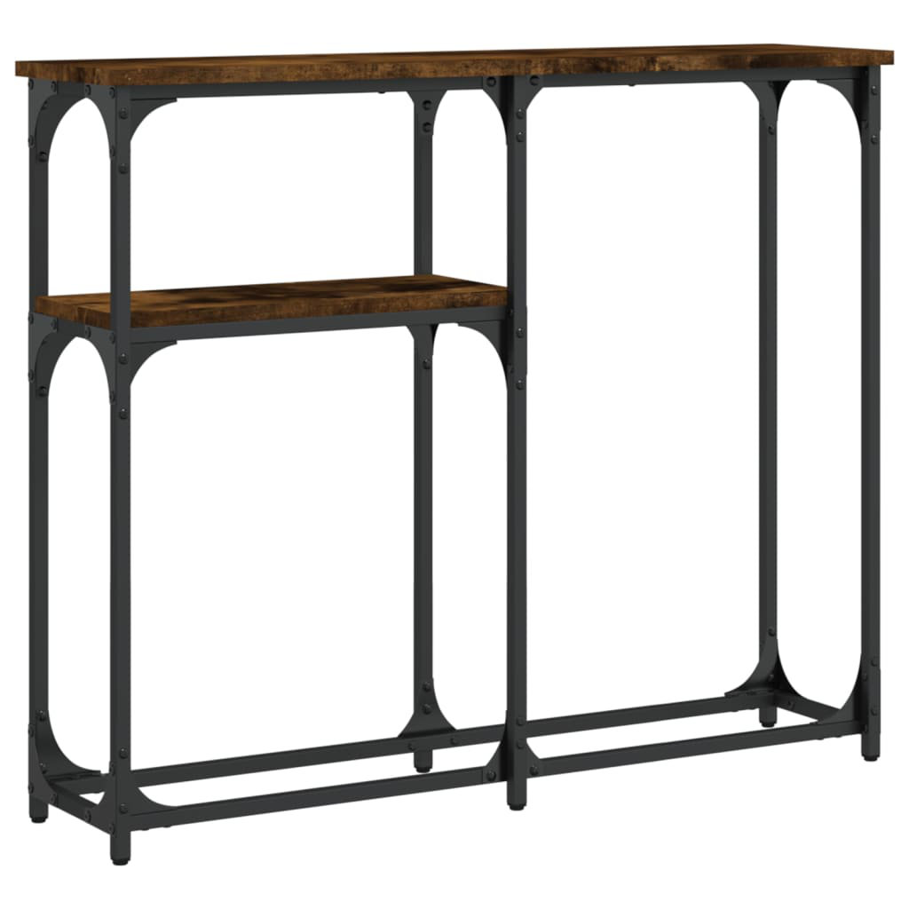 Vidaxl Console Table Black 90X22.5X75 Cm Engineered Wood | Wayfair
