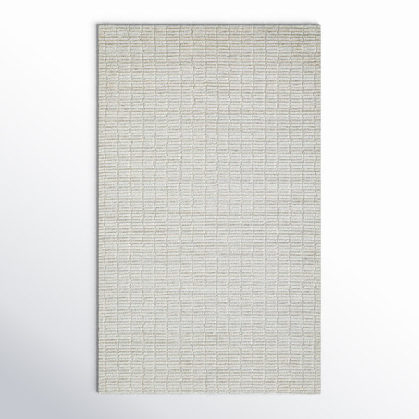 Debra Hand Tufted Wool Ivory Rug & Reviews | Joss & Main
