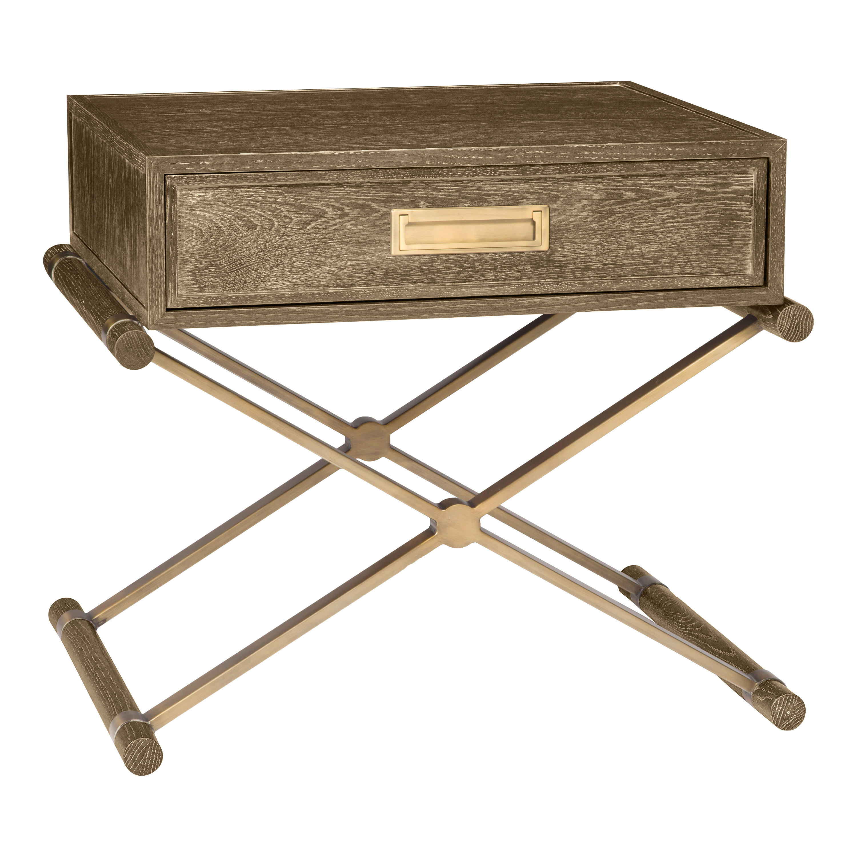 Vanguard Furniture Thom Filicia Home Solid Wood Cross Legs End Table ...