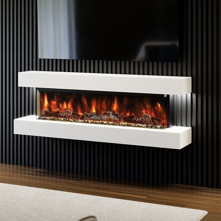 Evolution Fires Studio 5 Wall Mounted Electric Fireplace | Wayfair.co.uk
