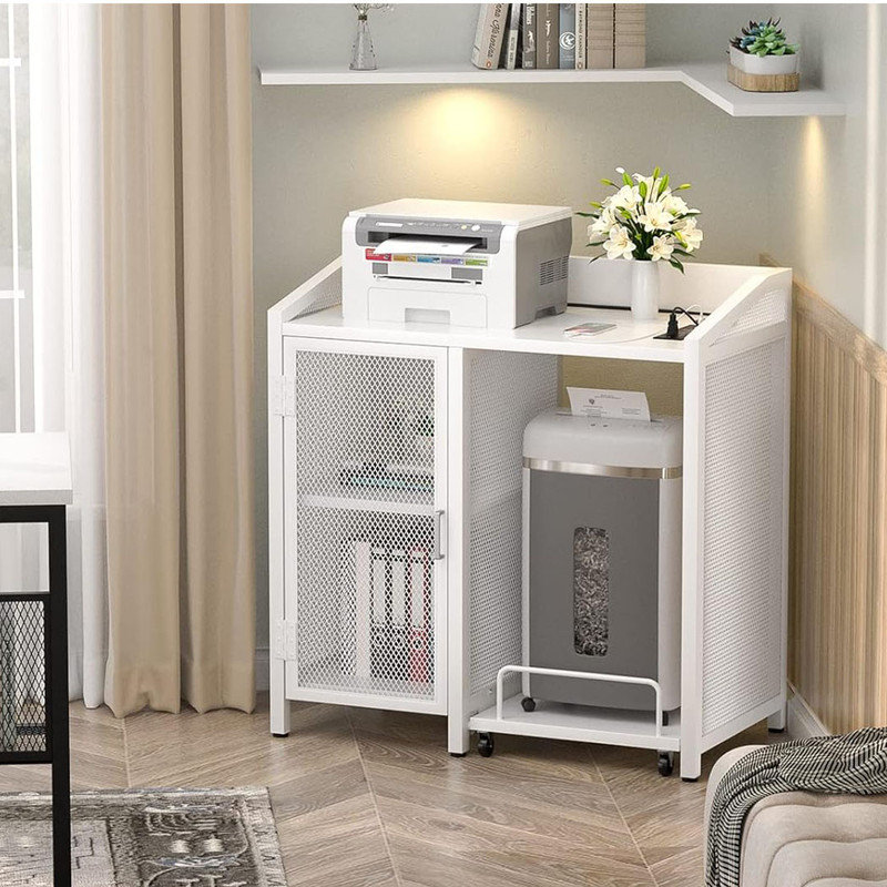 Latitude Run® Filing Cabinets with Adjustable Storage Shelves and with ...