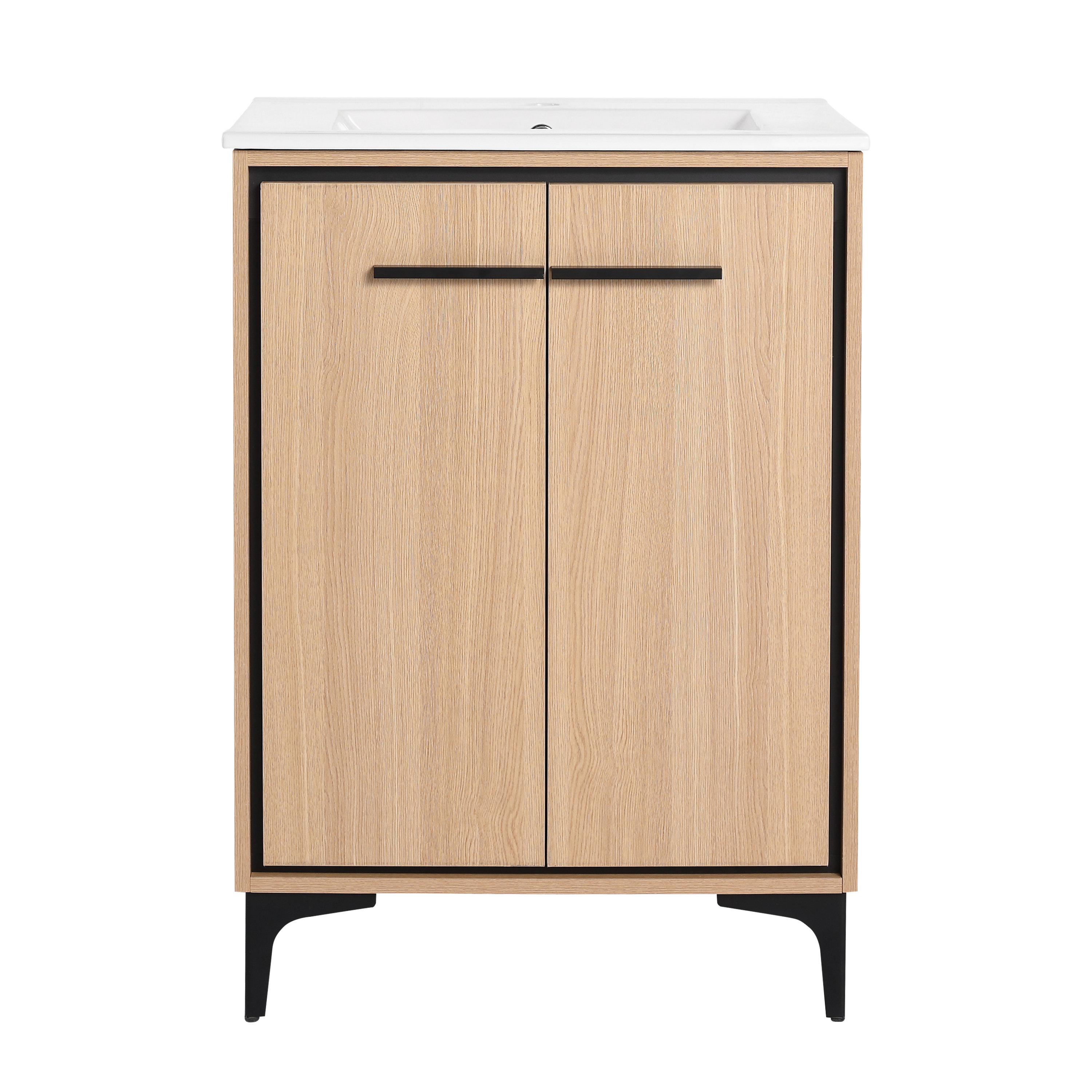 Ebern Designs Oech 24-Inch Bathroom Vanity with Basin | Wayfair