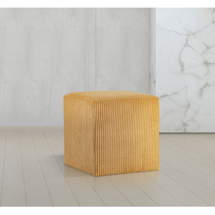 Square Yellow Ottomans & Poufs You'll Love | Wayfair