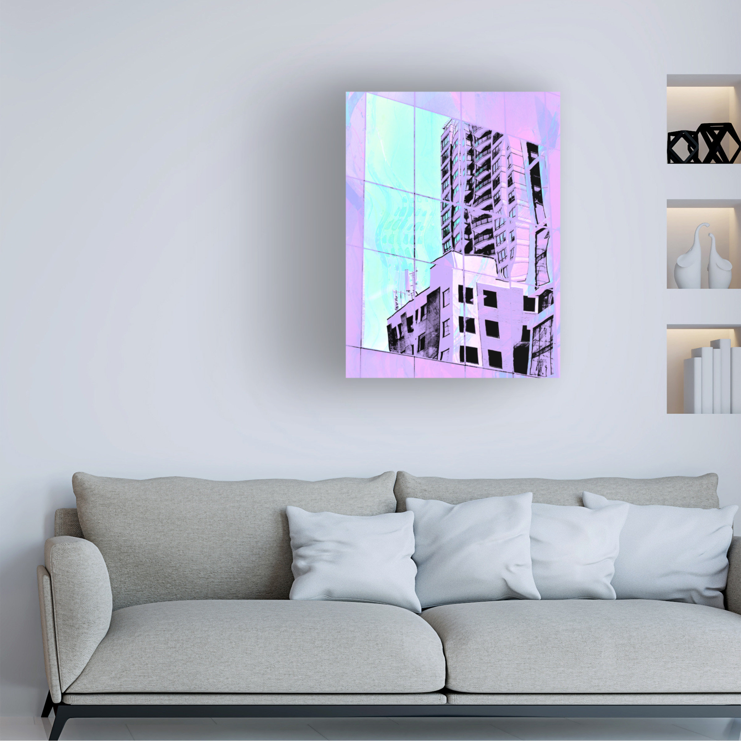 Latitude Run® Urban Pastels I " Urban Pastels I " by Eva Bane Painting ...