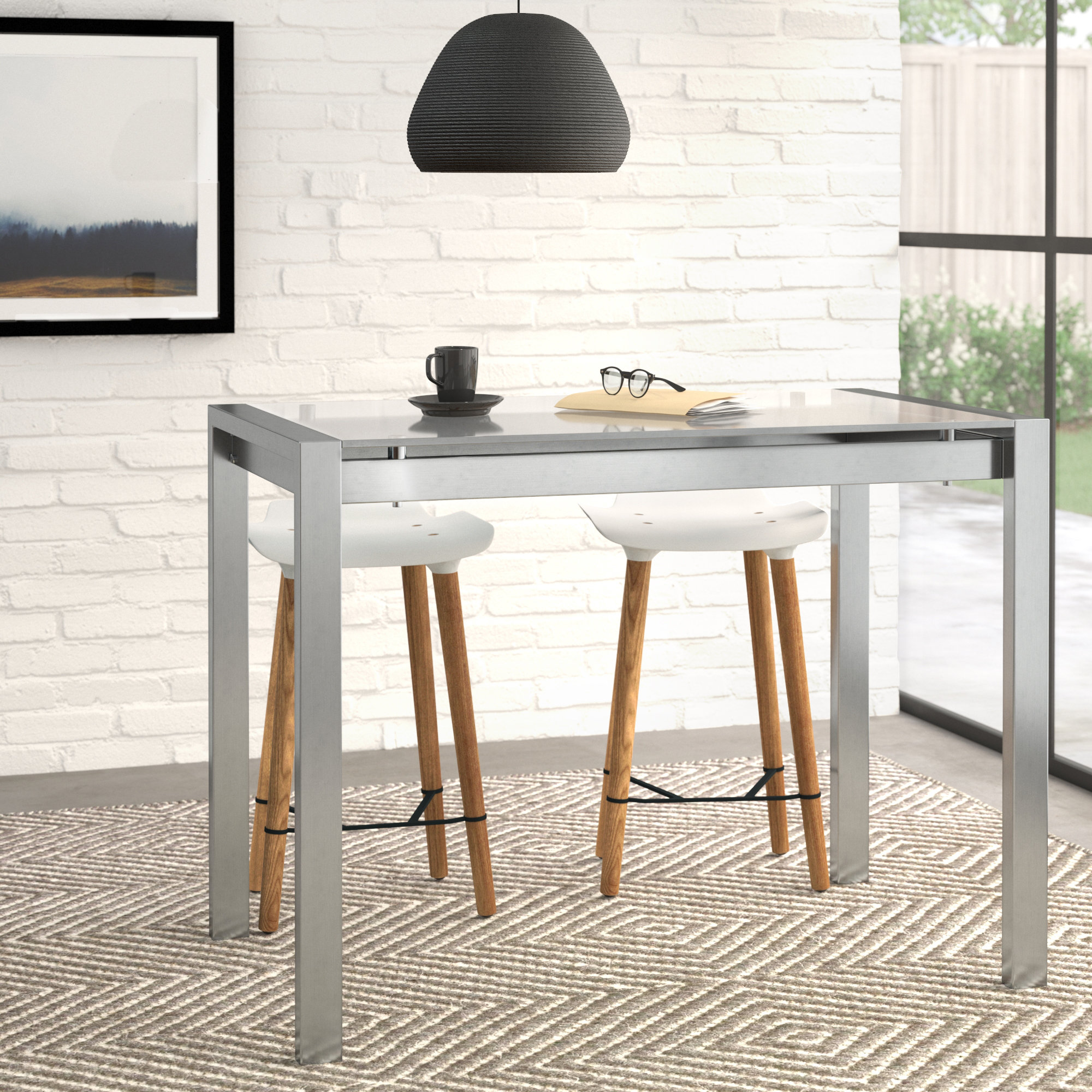 Wade Logan® Middlebrook Pub Table & Reviews | Wayfair