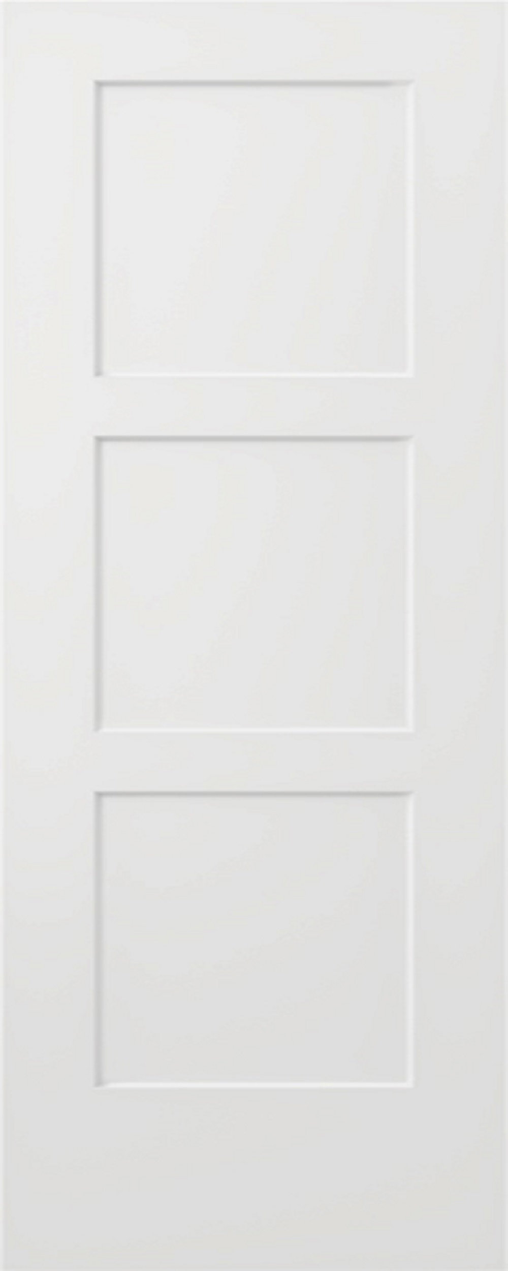 Verona Home Design Porte standard en bois manufacturé à panneau massif ...