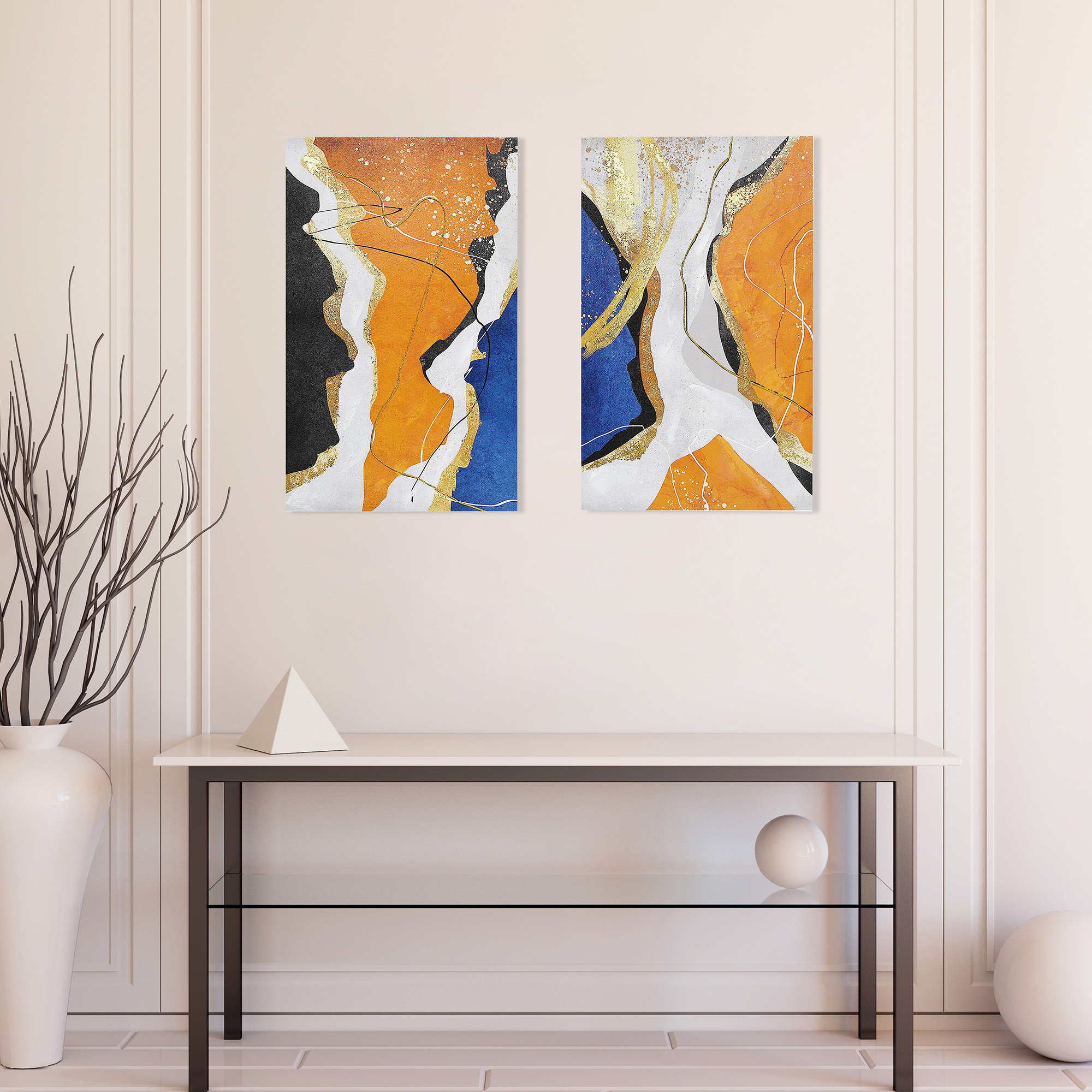 iH casadécor 2 Piece Canary Wall Décor Set | Wayfair