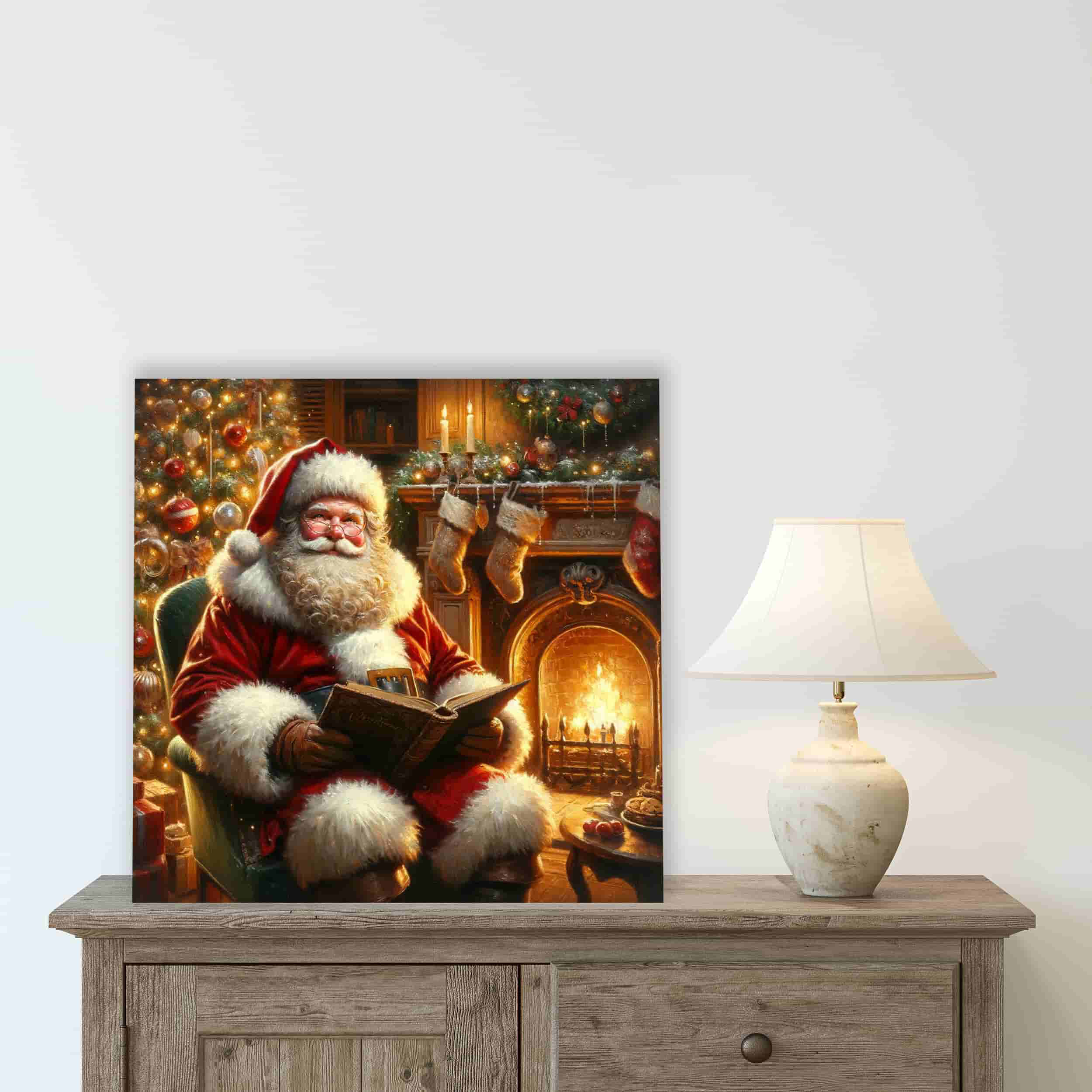 The Holiday Aisle® Yuletide Tales: Santa's Fireside Read - Wrapped ...