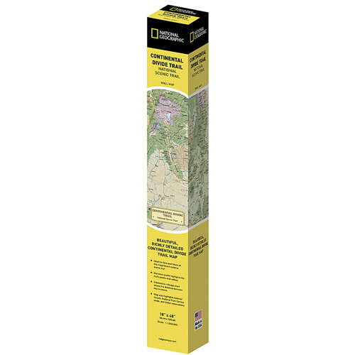 National Geographic Maps Continental Divide Trail - In gift box | Wayfair