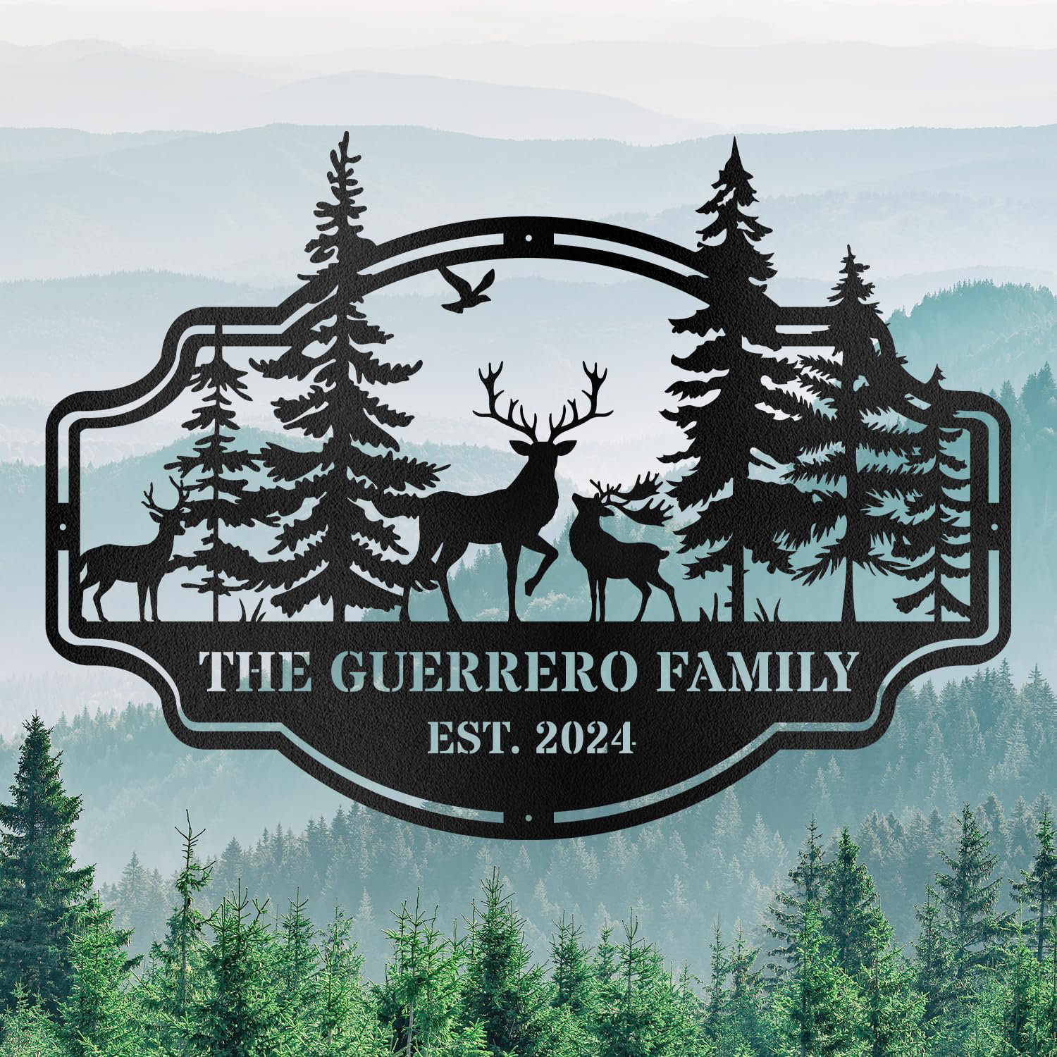 SIGNLEADER MAY24 Custom Metal Signs Metal Name Sign Metal Wall Art ...