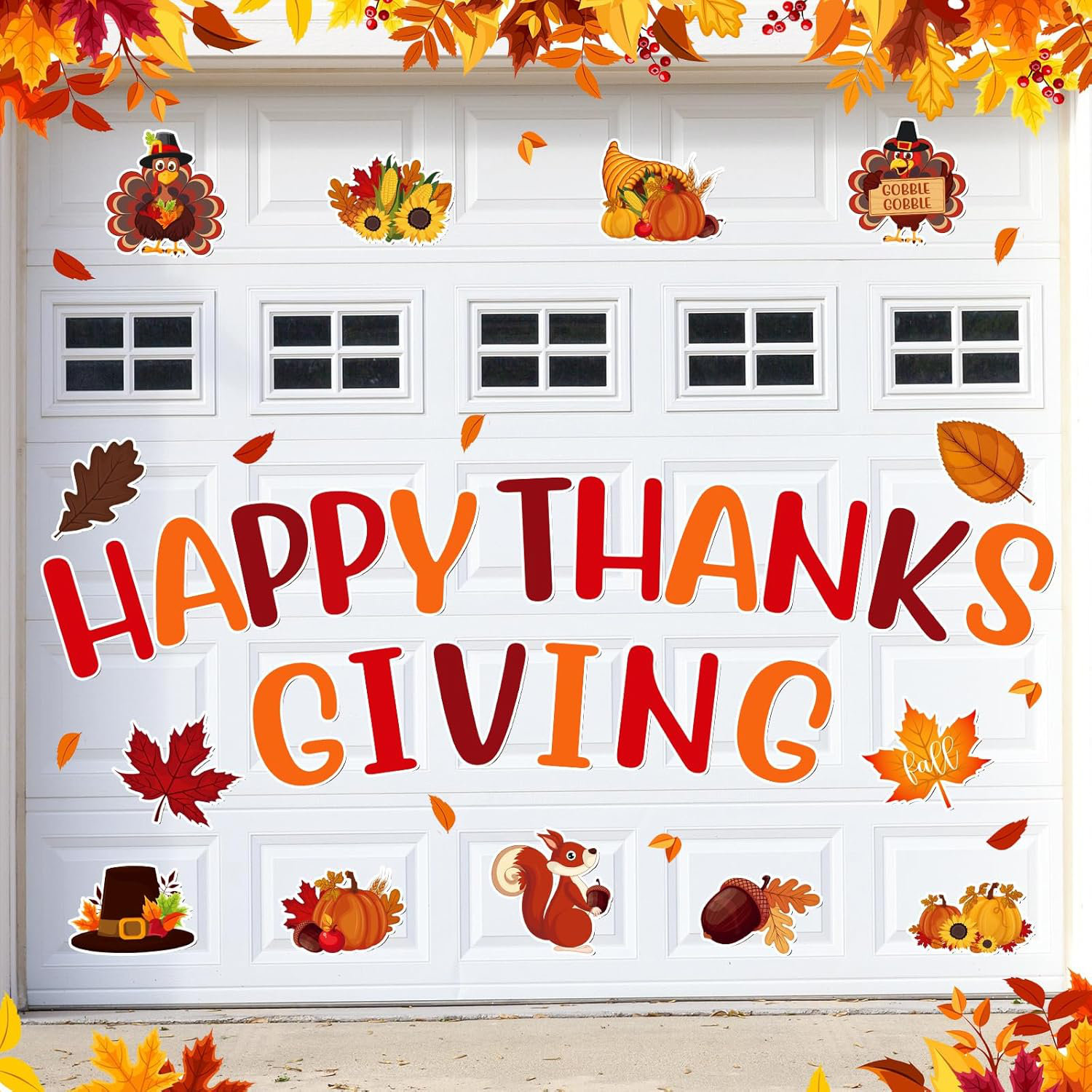 Ophelia & Co. 30 Pcs Happy Thanksgiving Garage Door Magnets Fall ...