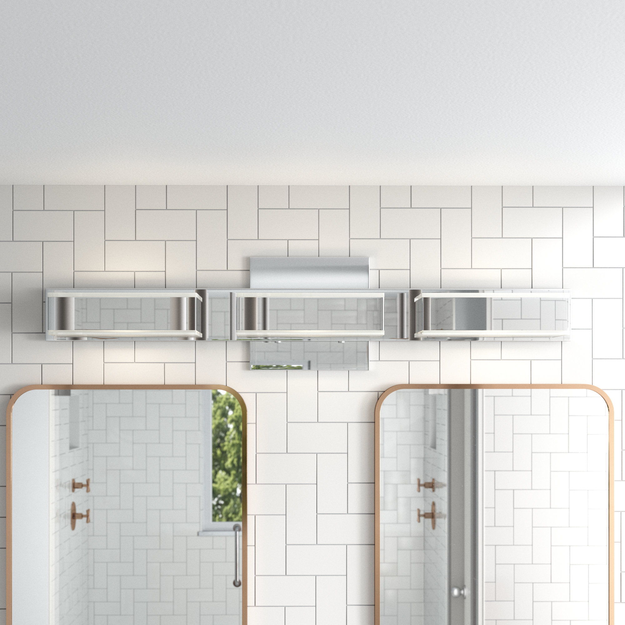 Orren Ellis Viola 3 Light LED Wall Vanity Light & Reviews | Wayfair