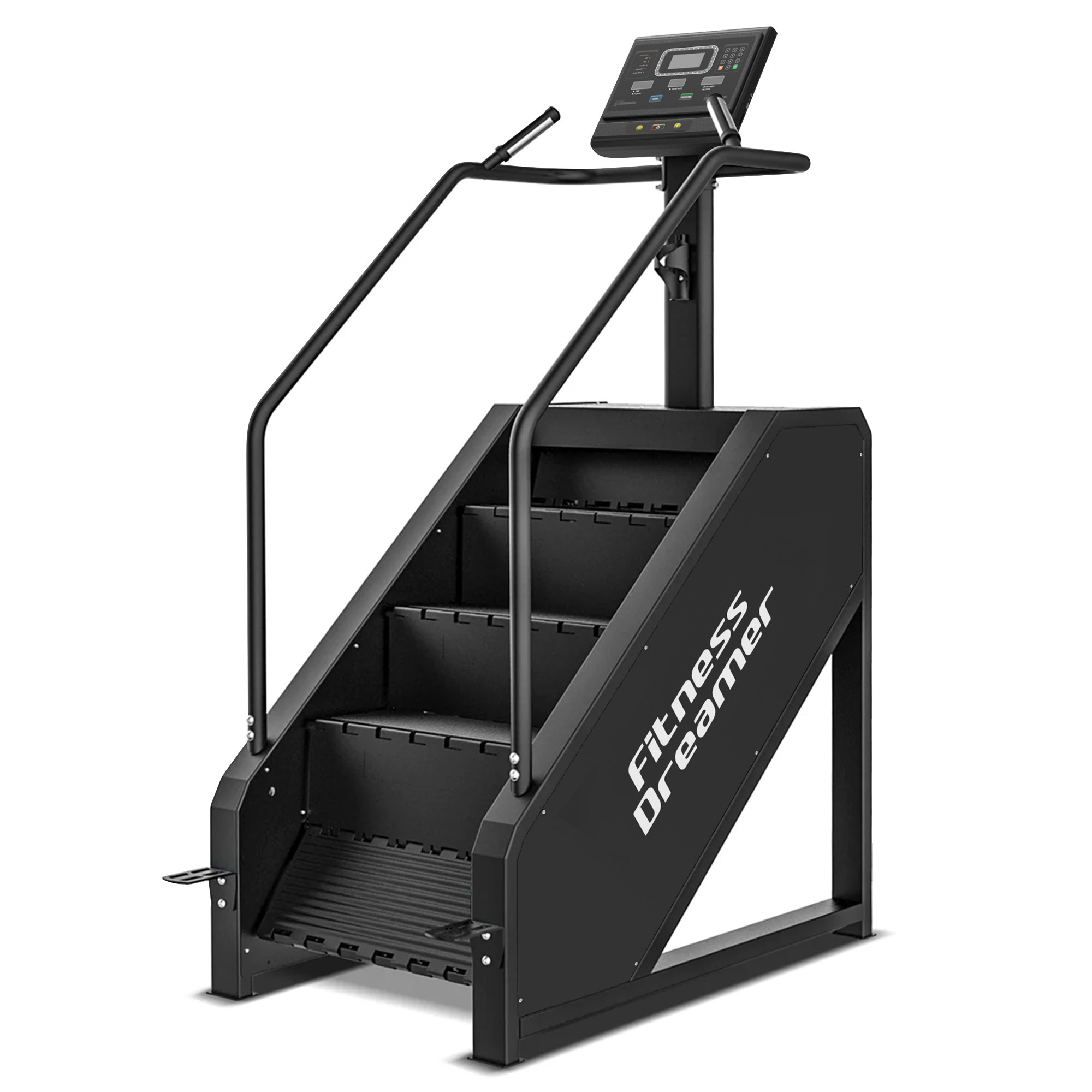 SIMPOL HOME Commercial Grade Stair Climber Exercise Machine with 15 ...