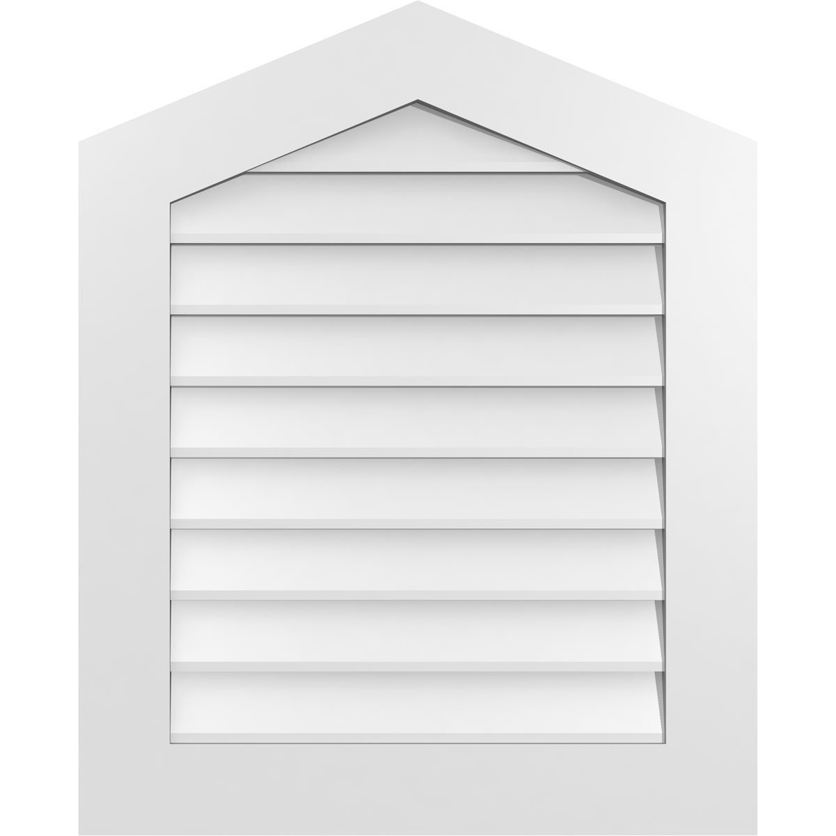 Ekena Millwork Peaked Top Surface Mount Signature Urethane Non ...