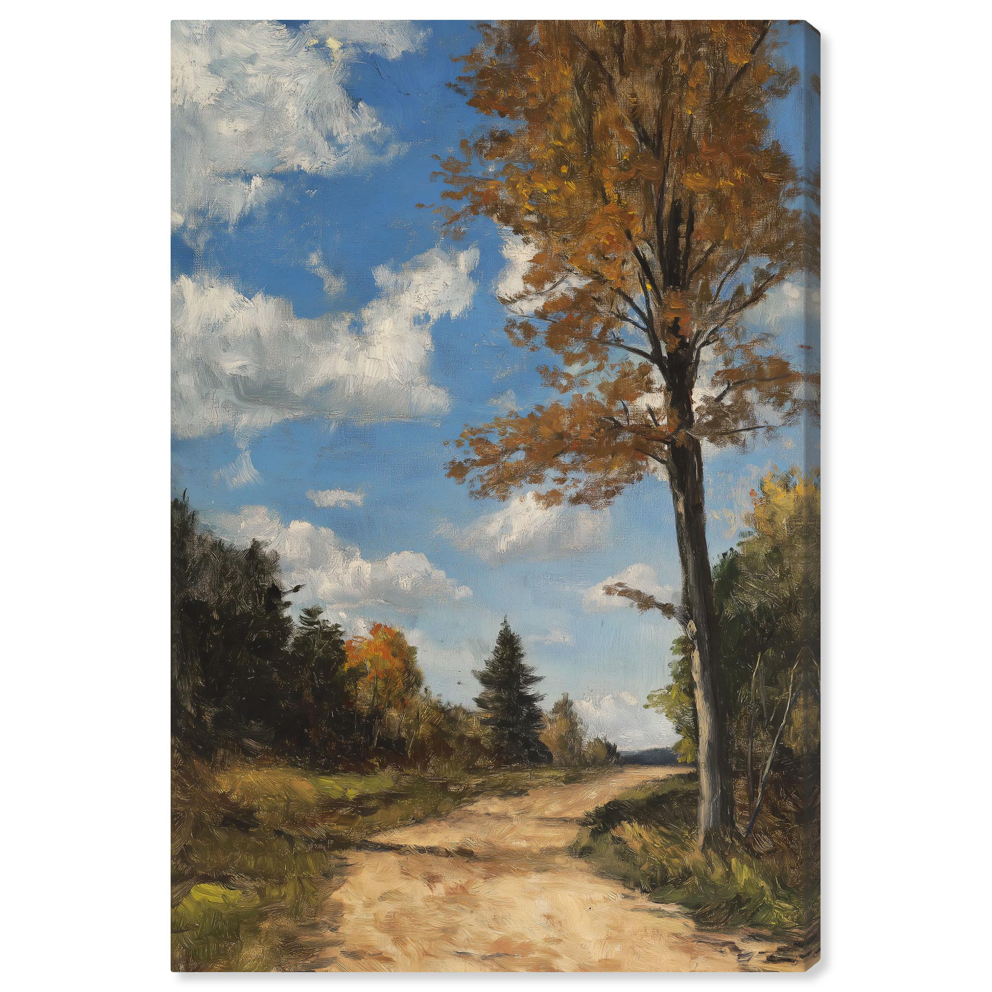 Corrigan Studio® Jungle Walkway Canvas Retro Landscape by | Wayfair