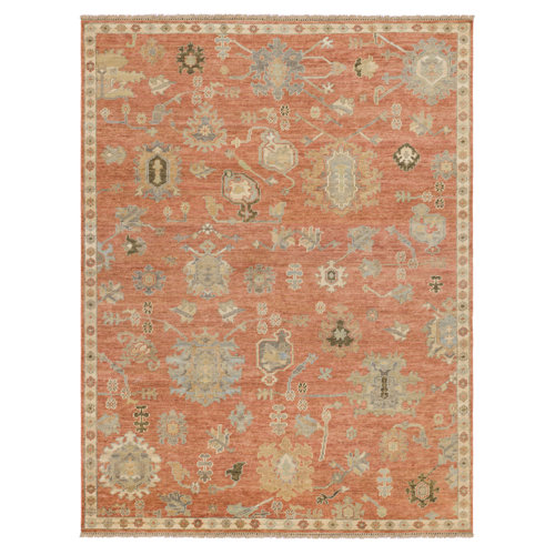 Karastan Rugs Andujar Rust Area Rug | Wayfair