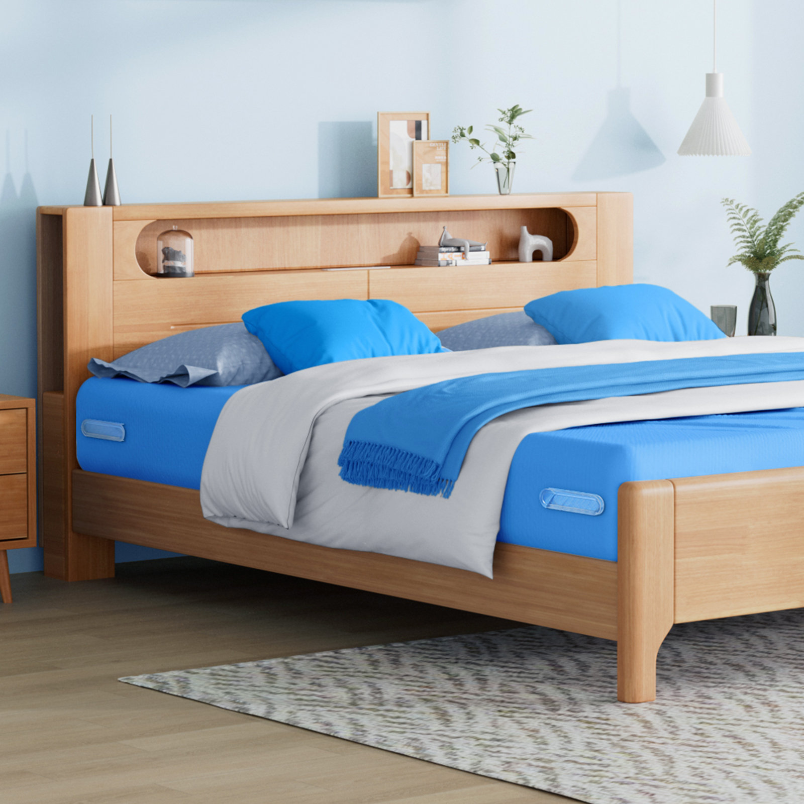 daily Sheet Holders For Bed Corners - Plastic Fasteners Keep Sheets ...