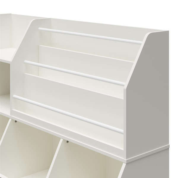Harriet Bee Kambrea Kids Extra Large Book and Toy Storage Organizer ...