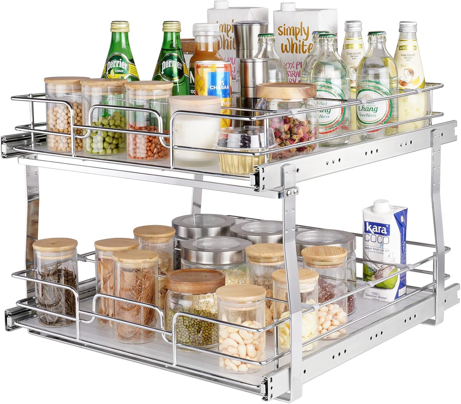 Brayden Studio® Heavy-Duty Sliding Storage Rack | Wayfair