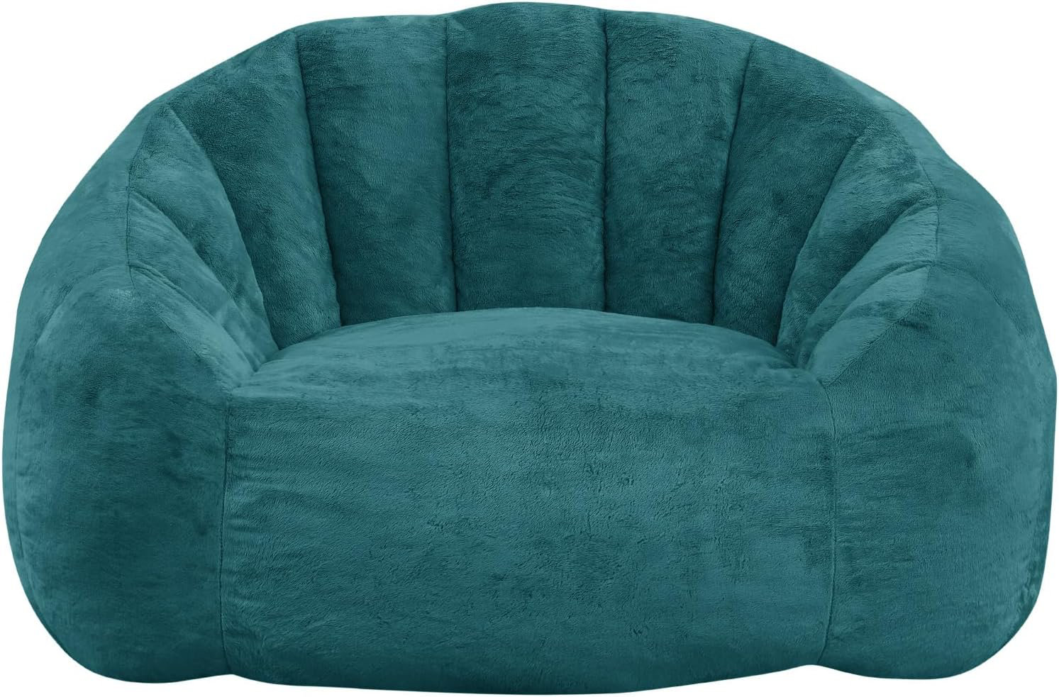 Dakota Fields Giant Bean Bag Chair, Oversized Bean Bag Couch For Adults ...