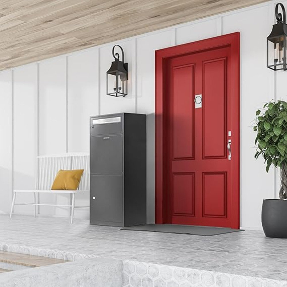 Barska Secure Parcel Delivery Container For Porch Barska Large Package ...