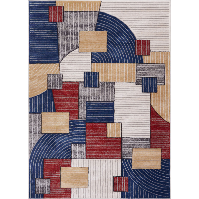 Ebern Designs Devanna Geometric Rug | Wayfair