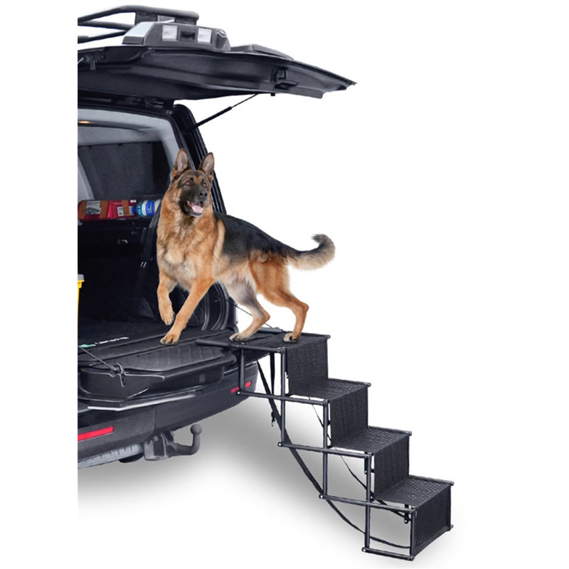Tucker Murphy Pet™ Collapsible Stairs With 4 Steps | Wayfair