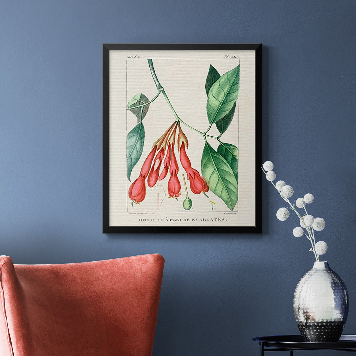 Winston Porter Turpin Tropical Botanicals I Premium Framed Canvas ...