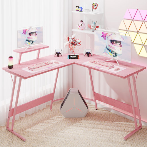 Pink Desks You'll Love | Wayfair