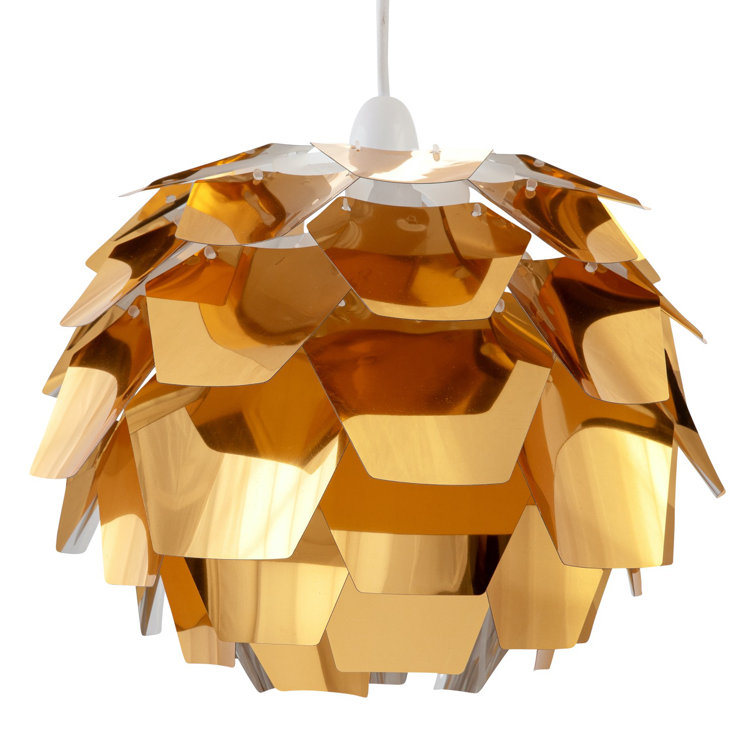 Brayden Studio 24cm H Acrylic Sphere Pendant Shade ( Uno ) & Reviews ...