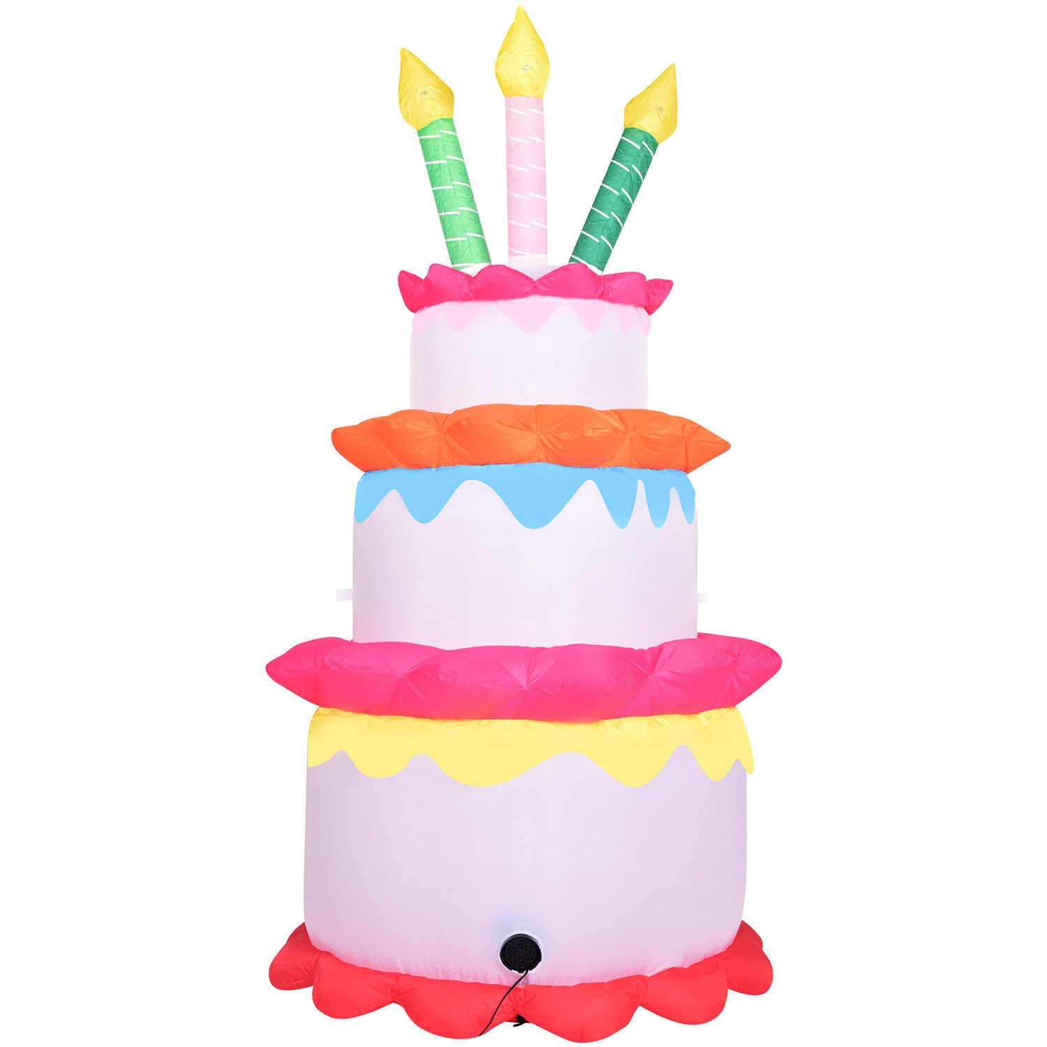 Fraser Hill Farm Happy Birthday Cake Inflatable | Wayfair