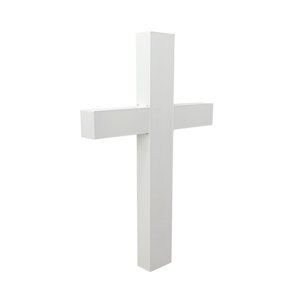Ivy Bronx Premium Metal & Acrylic Cross LED Lighted Cross, Christian ...