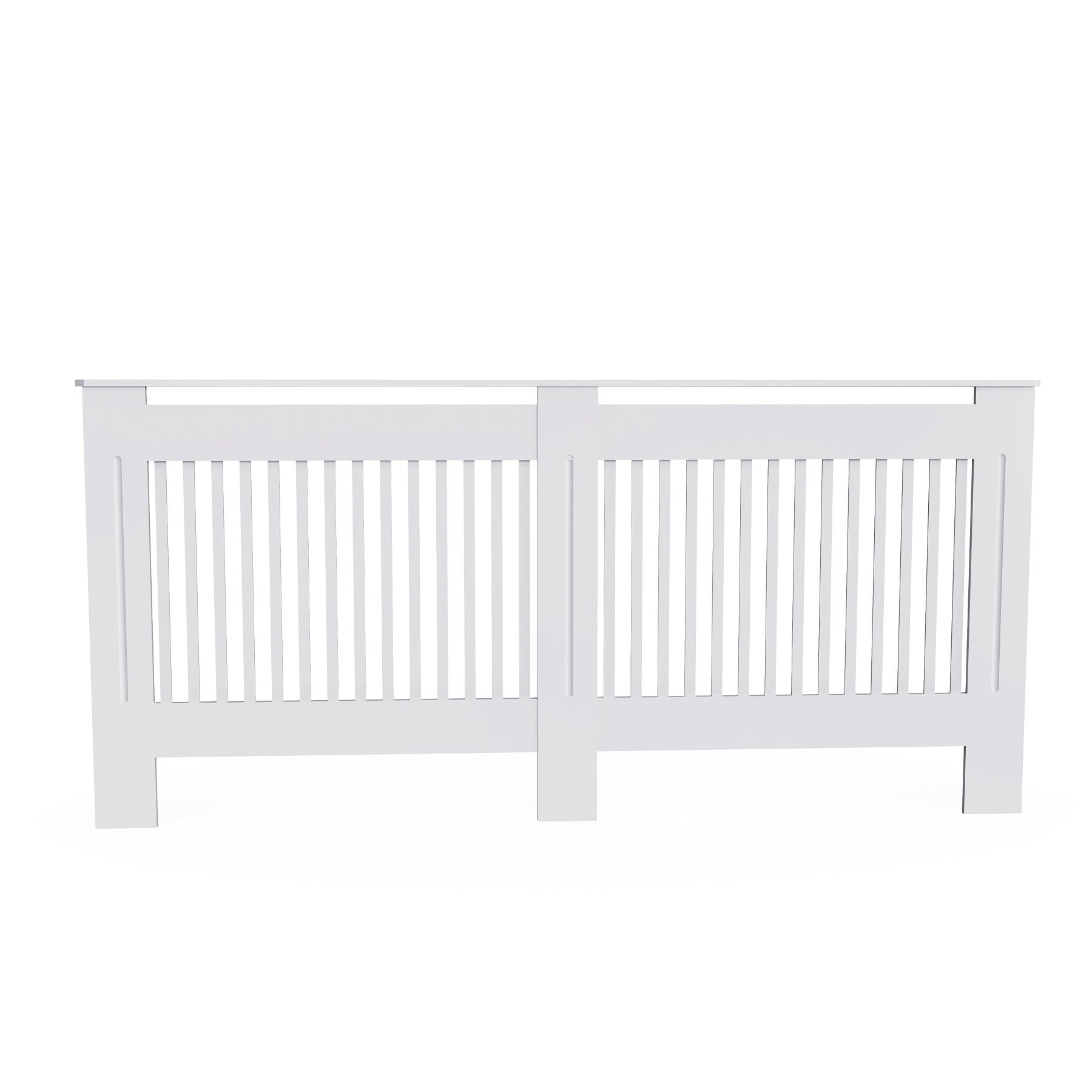 LUVODI High Slatted Radiator Cover Heating Heater Cabinet Grill for ...