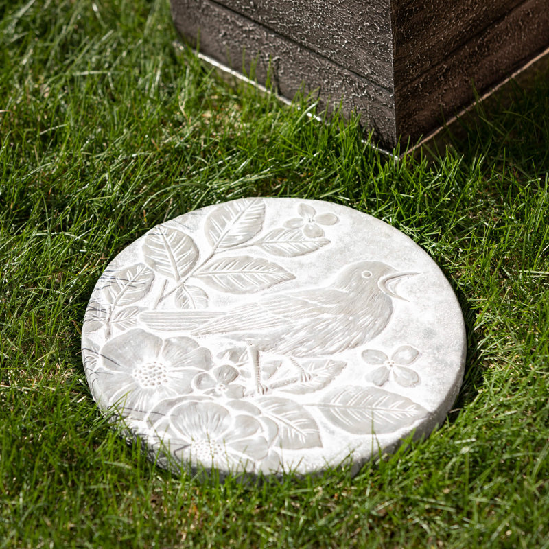 Arlmont & Co. Robley Water Resistant Cement Animal Stepping Stone | Wayfair