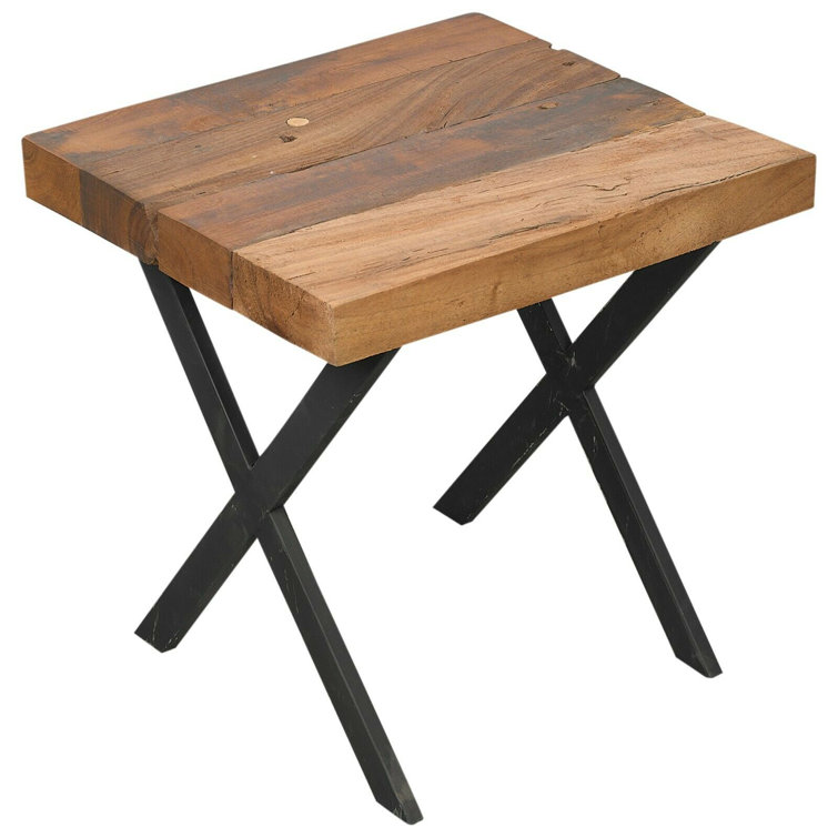 Williston Forge Solid Teak End Table | Wayfair.co.uk
