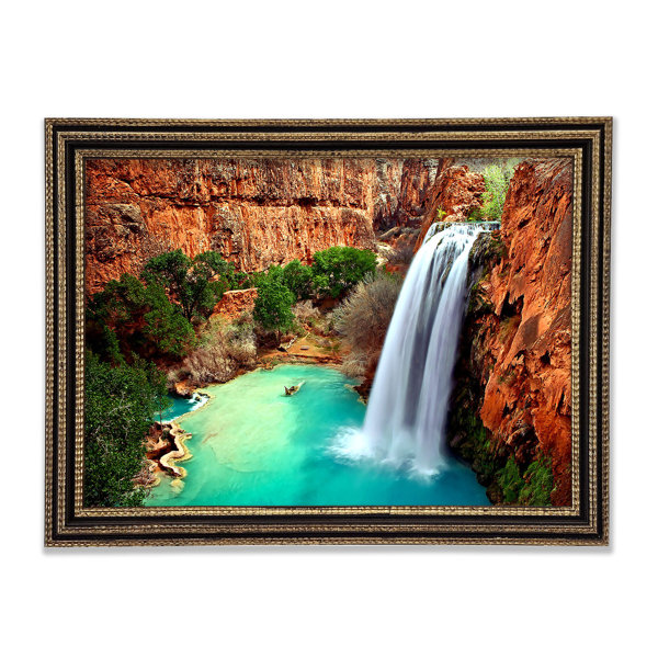 Union Rustic Arizona Waterfalls - Single Picture Frame Print | Wayfair ...