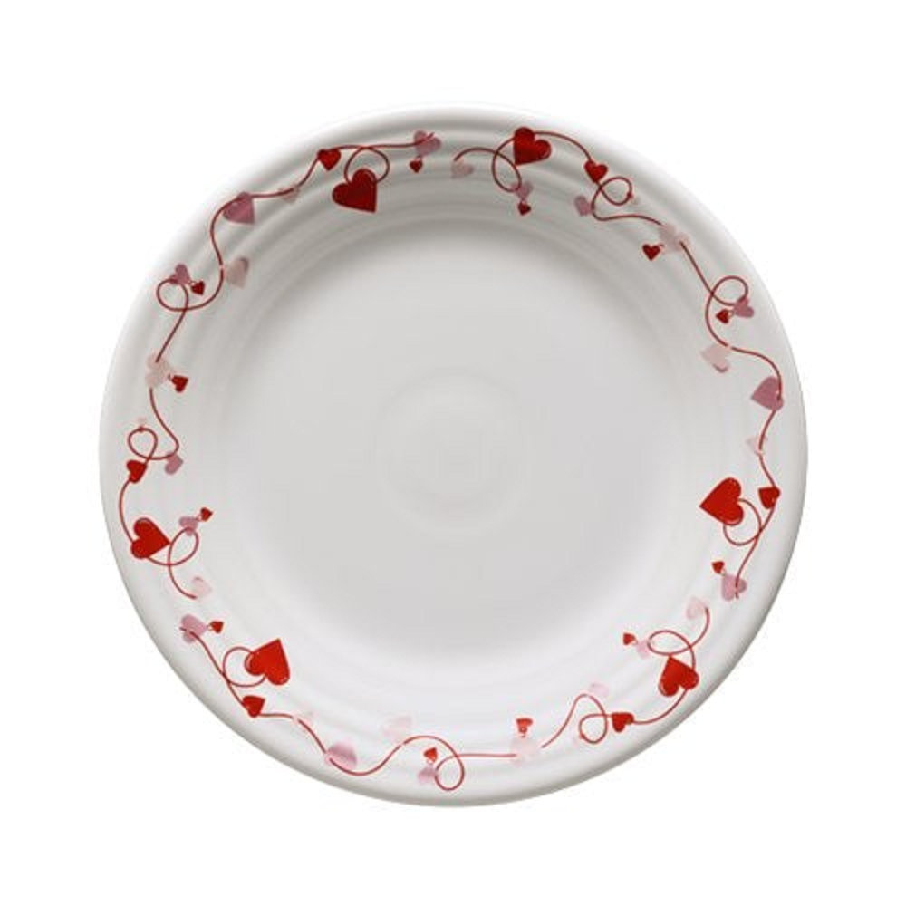 Fiesta Valentine Classic Rim 9 Inch Luncheon Plate & Reviews | Wayfair