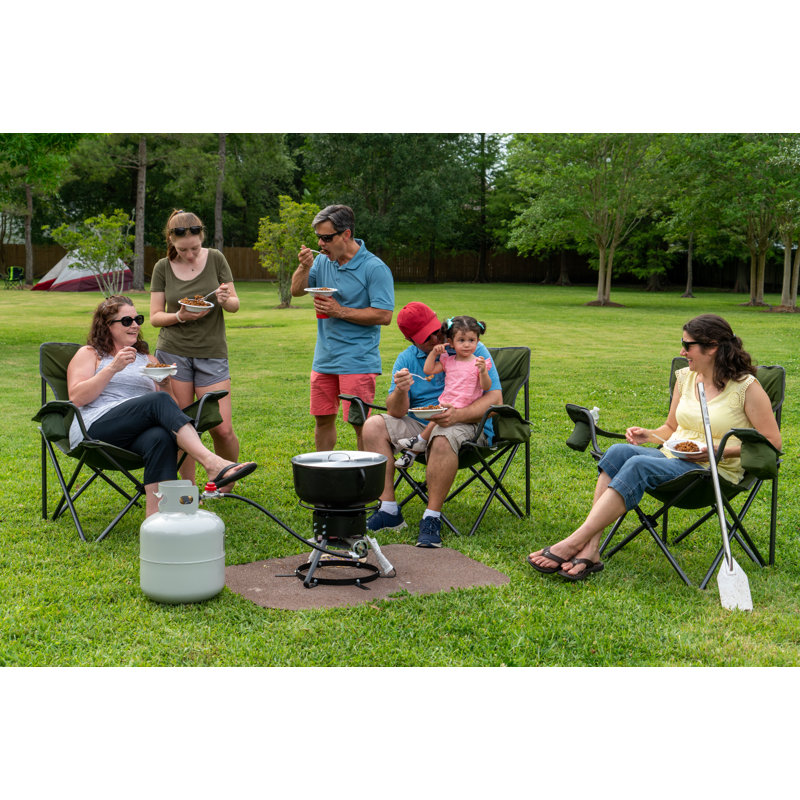 King Kooker 4 Gallon Cast Iron Jambalaya Pot Outdoor Cooker Kit ...