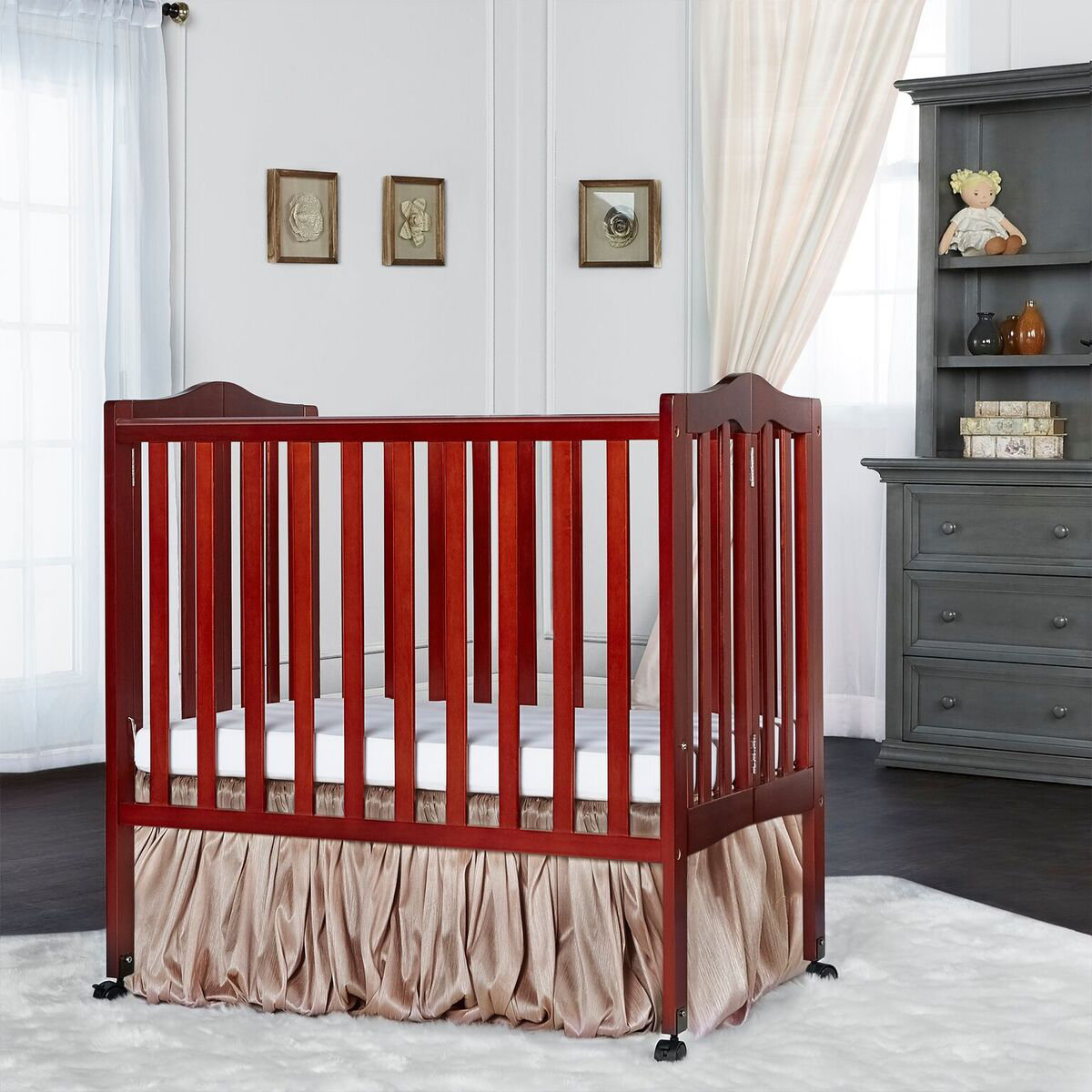 Harriet Bee Elegis 2-in-1 Convertible Crib & Reviews | Wayfair